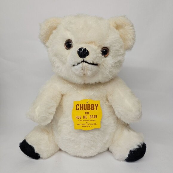 Smile Novelty Toys | Toys | Vintage Chubby The Hug Me Bear 979 Smile ...